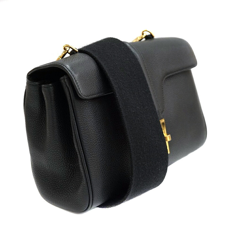 Celine | Bags | Celine Teen Soft Shoulder Bag Black | Poshmark